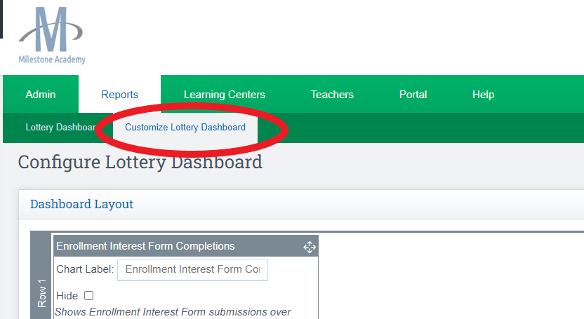 Navigating the Lottery Dashboard