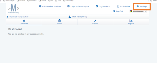 Portal: Parent Sign in with Google