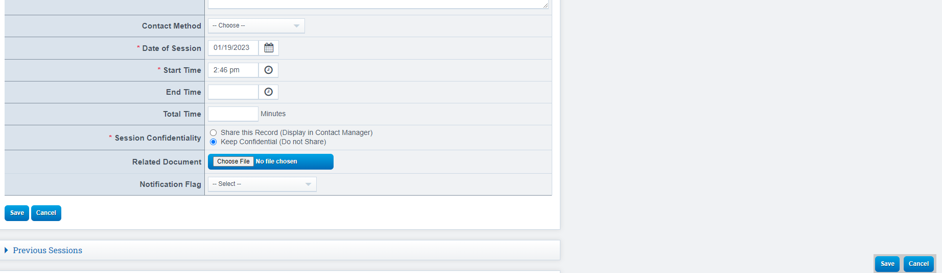 Counseling Tab /Video